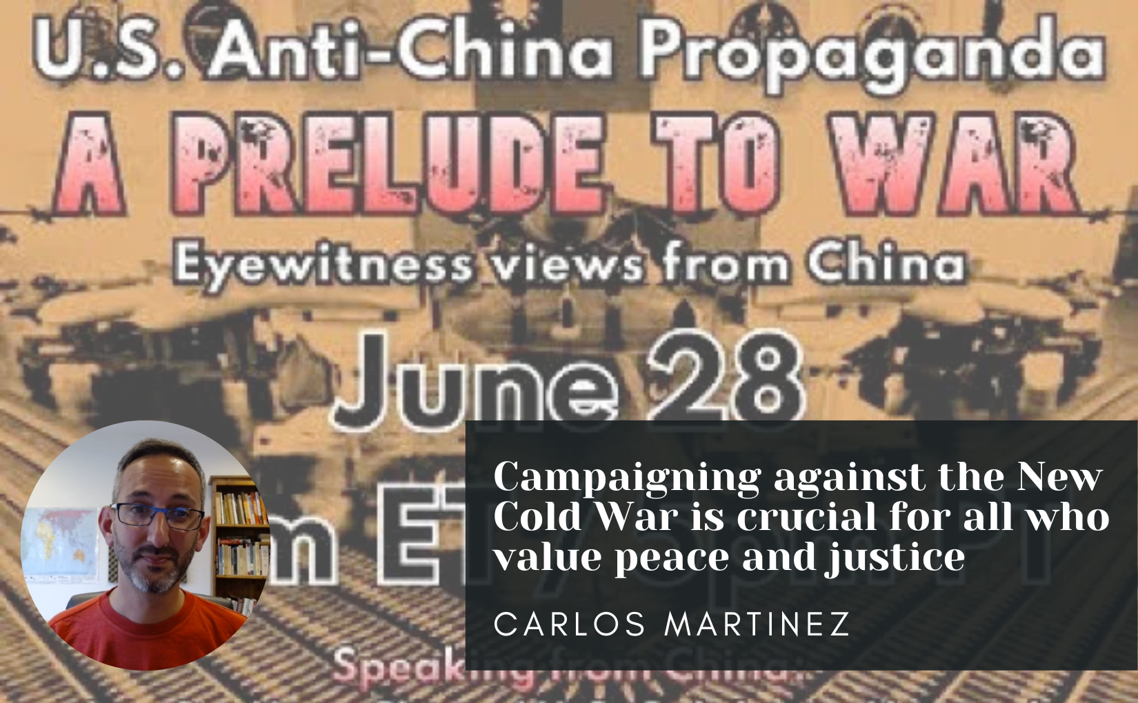 Campaigning against the New Cold War is crucial for all who value peace ...